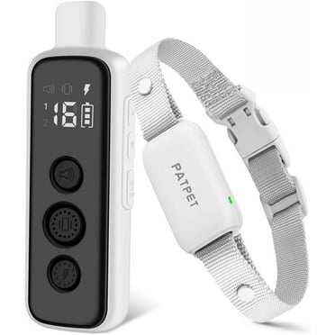 Petrainer PET998DBB2 100% Waterproof Dog Shock Collar with Remote Dog Training Collar with Beep ...