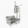 ALDKitchen Commercial Churros Machine with 3-Hole Nozzles, Manual Deep ...