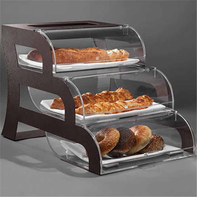 Rosseto Serving Solutions BK017 Bakery Case 3-Tier, Clear Acrylic Cases ...