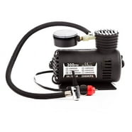 Hyper Tough 3 Gallon Oil Free Portable Air Compressor, 100PSI, Red ...