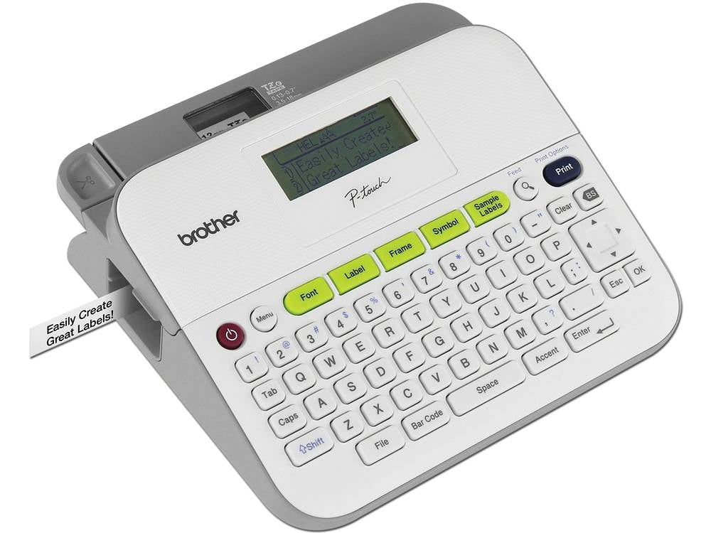 Rotuladora Brother PT-D400 Soporta Cintas Laminadas de hasta 18mm ...