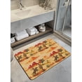 Tropical Plant Cactus Soft Diatomaceous Earth Mat, Western Cowboy Horse ...