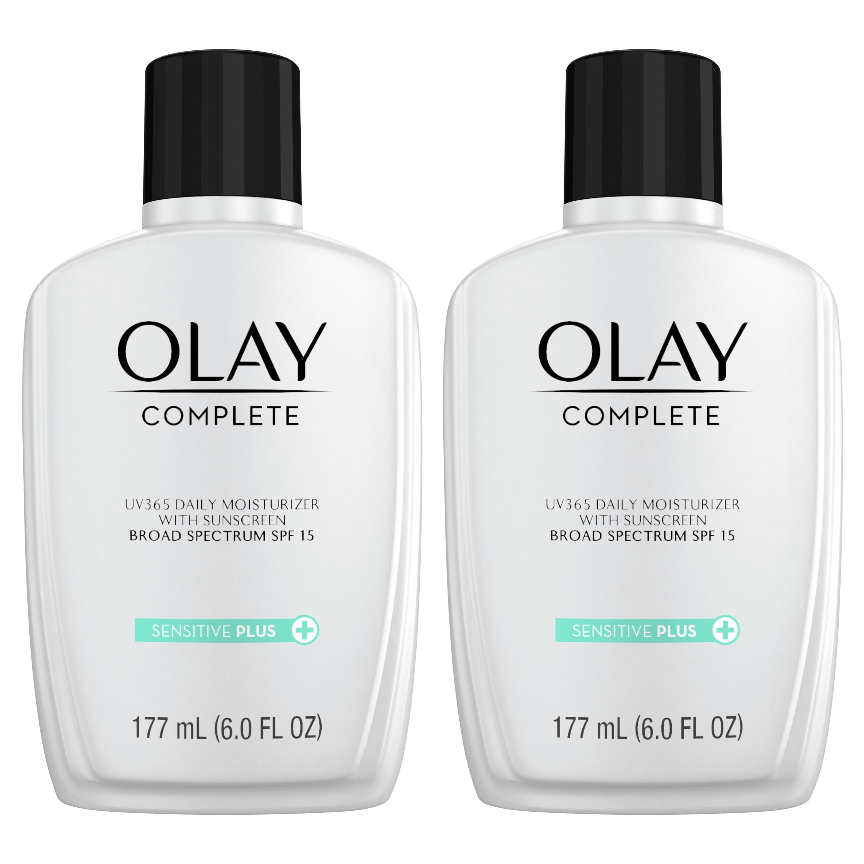 Olay Complete Sensitive Plus Face Moisturizer, SPF 15, 6.0 oz, Pack of ...