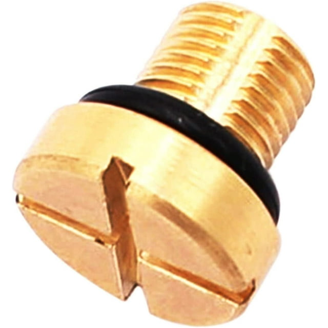 Seapple BRASS Engine Coolant Hose Bleed Screw Plug Compatible with 2010 ...