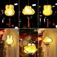 Mid-Autumn Festival DIY Handmade Wooden Rabbit Hanging Lantern with LED ...