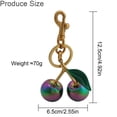 Cherries Purse Adornment Keychain Pendant with Innovative Color ...