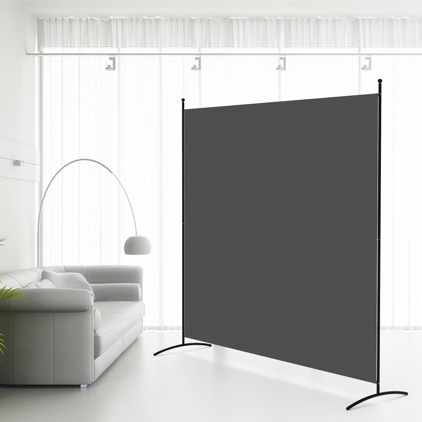 LUCKUP Room Divider Single Panel Freestanding Privacy Screen for ...