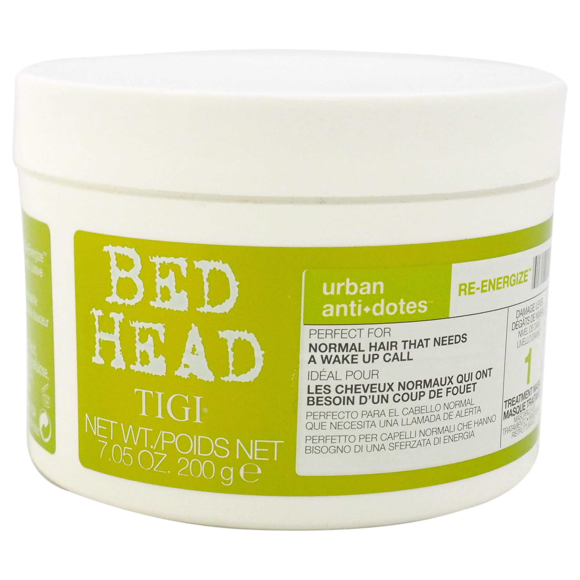 Bed Head Urban Antidotes Re-Energize Treatment Mask by TIGI for Unisex ...