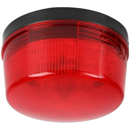 Red Led Emergency Strobe Flashing Light Traffic Warning Signal Flashing ...