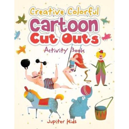 Creative Colorful Cartoon Cut Outs Activity Book | Walmart Canada