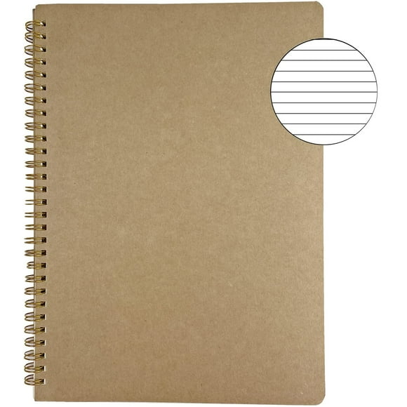 Graph Paper Spiral Notebook