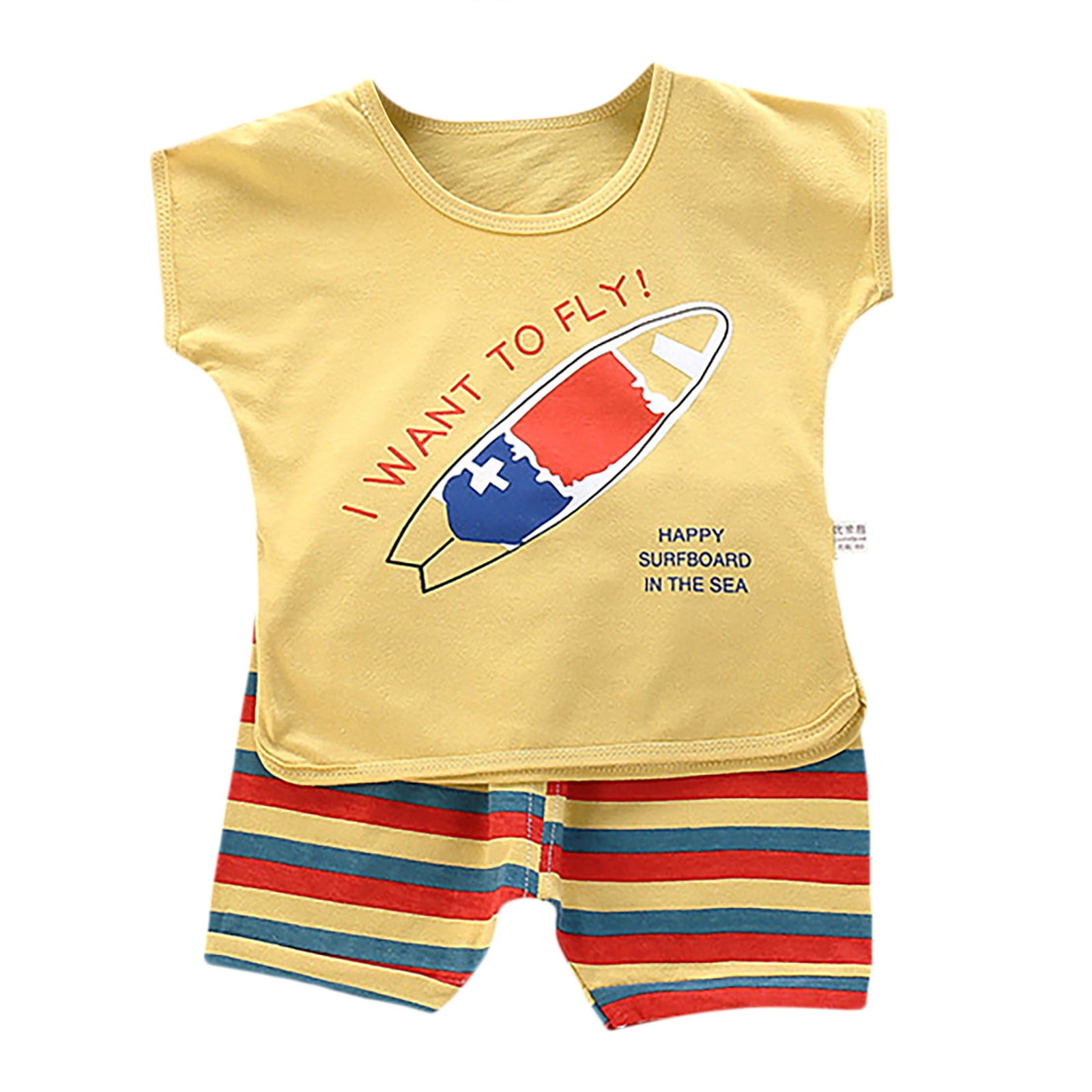 Click here for Ningsiyii Boys Outfits & set Toddler Cartoon Print... prices