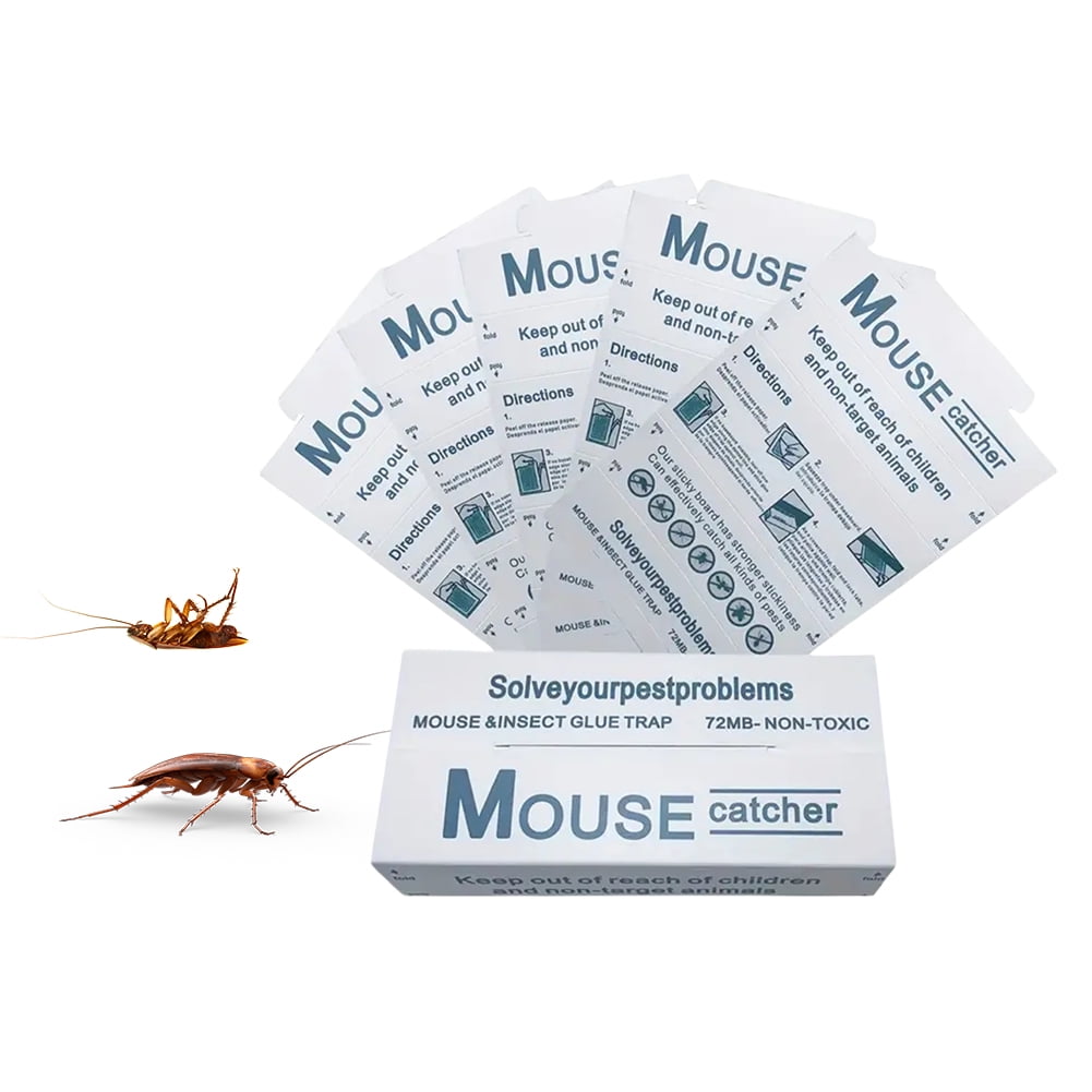 Trampa Pegamento para Ratones Tableros Pegamento Fuertes Sin Perfume ...