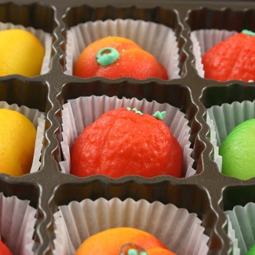 Bergen Assorted Marzipan Fruit - 9 Piece (4 ounce) - Walmart.com