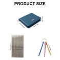 9Pairs Steel Circular Knitting Needle Set with Case, 2.2-4.5mm ...