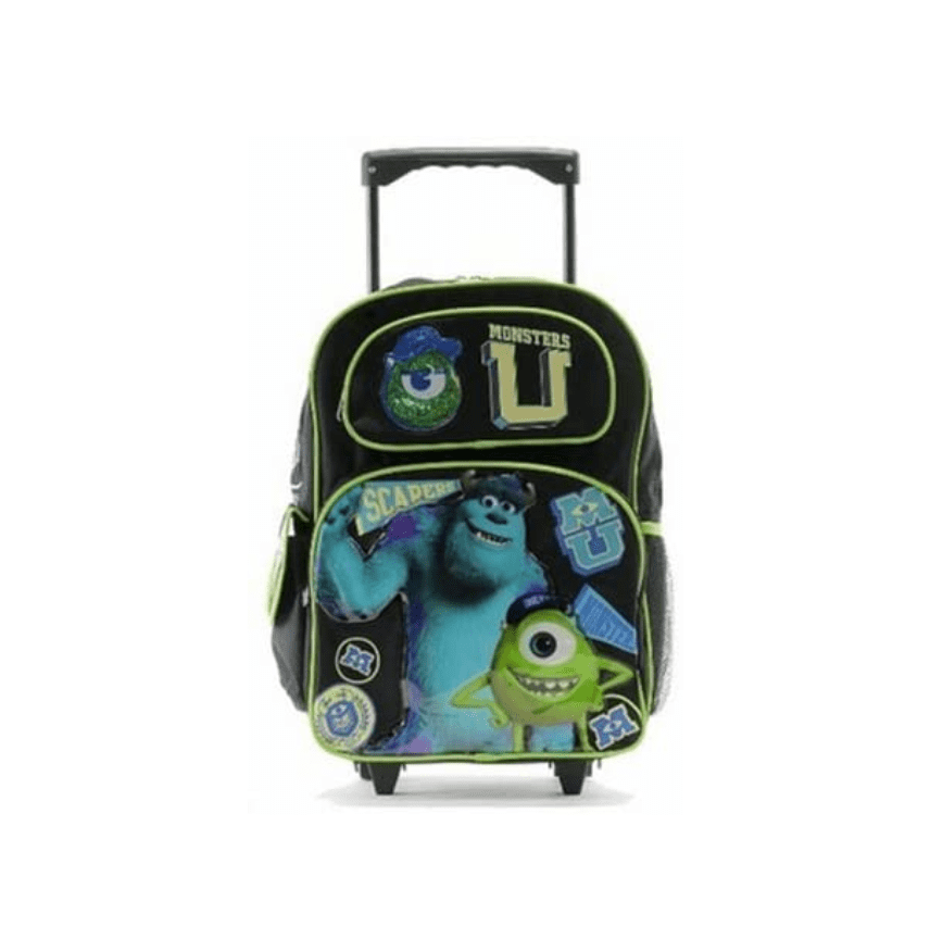 Monster University 16" Rolling BackPack - Walmart.com