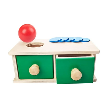 Montessori Box, Montessori Object Permanence Box, Preschool Wooden 2 in ...