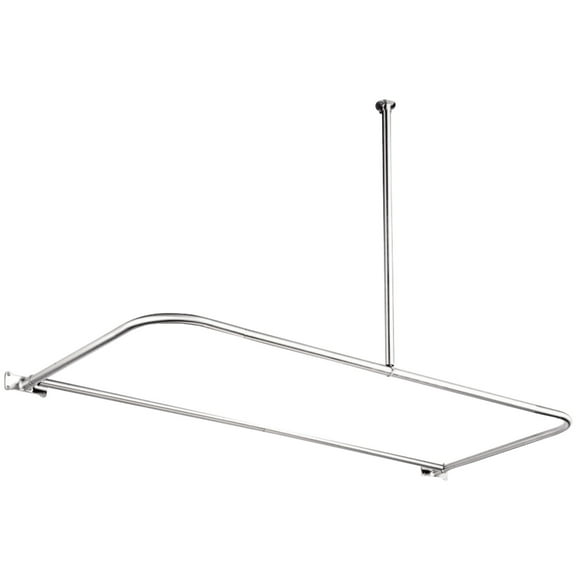 L Shaped Shower Rods