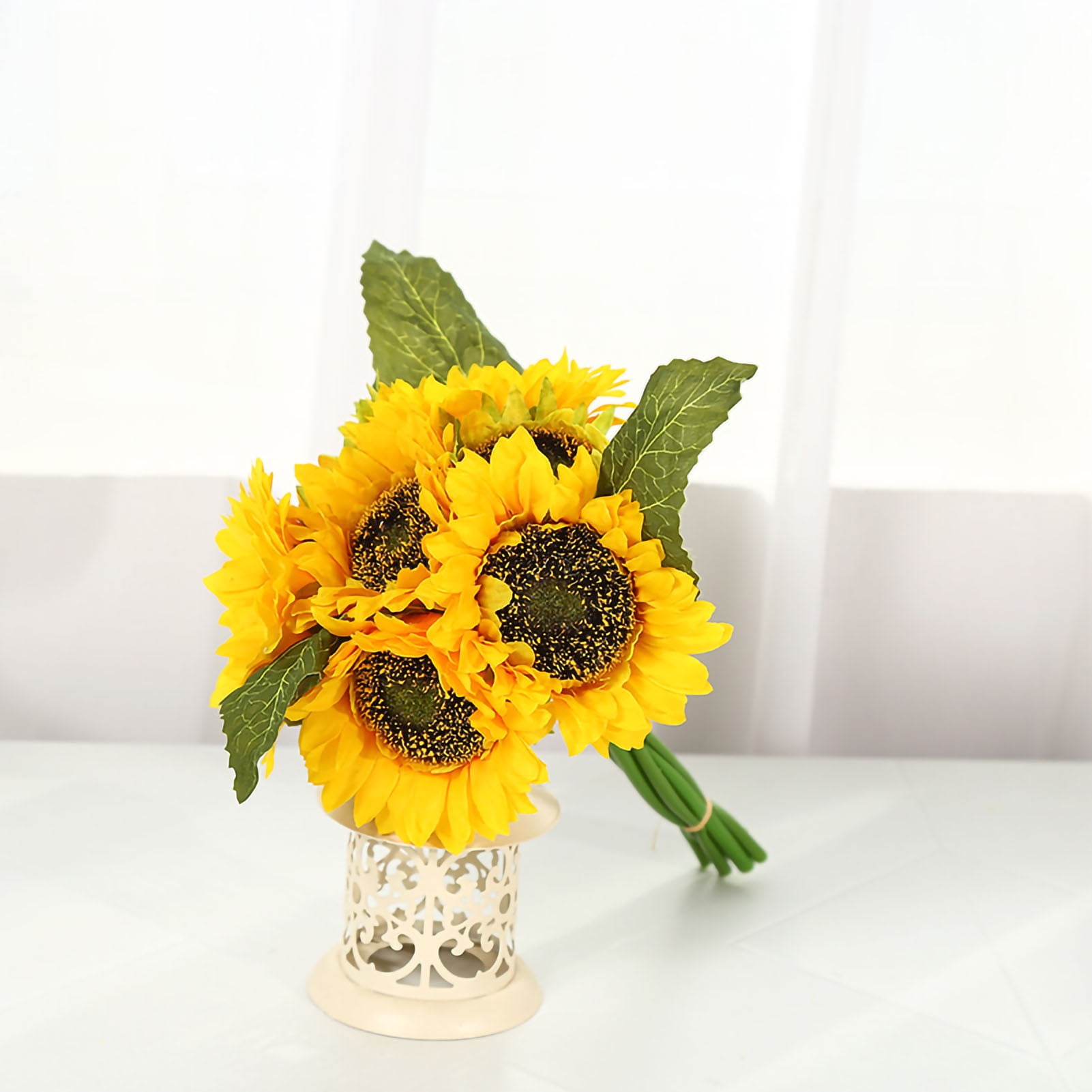 Click here for Ymiko Artificial Sunflower Bouquet Artificial Silk... prices