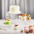 Leinuosen 7 Pcs Large Buffet Risers Set 6 To 12 Acrylic Display Box ...