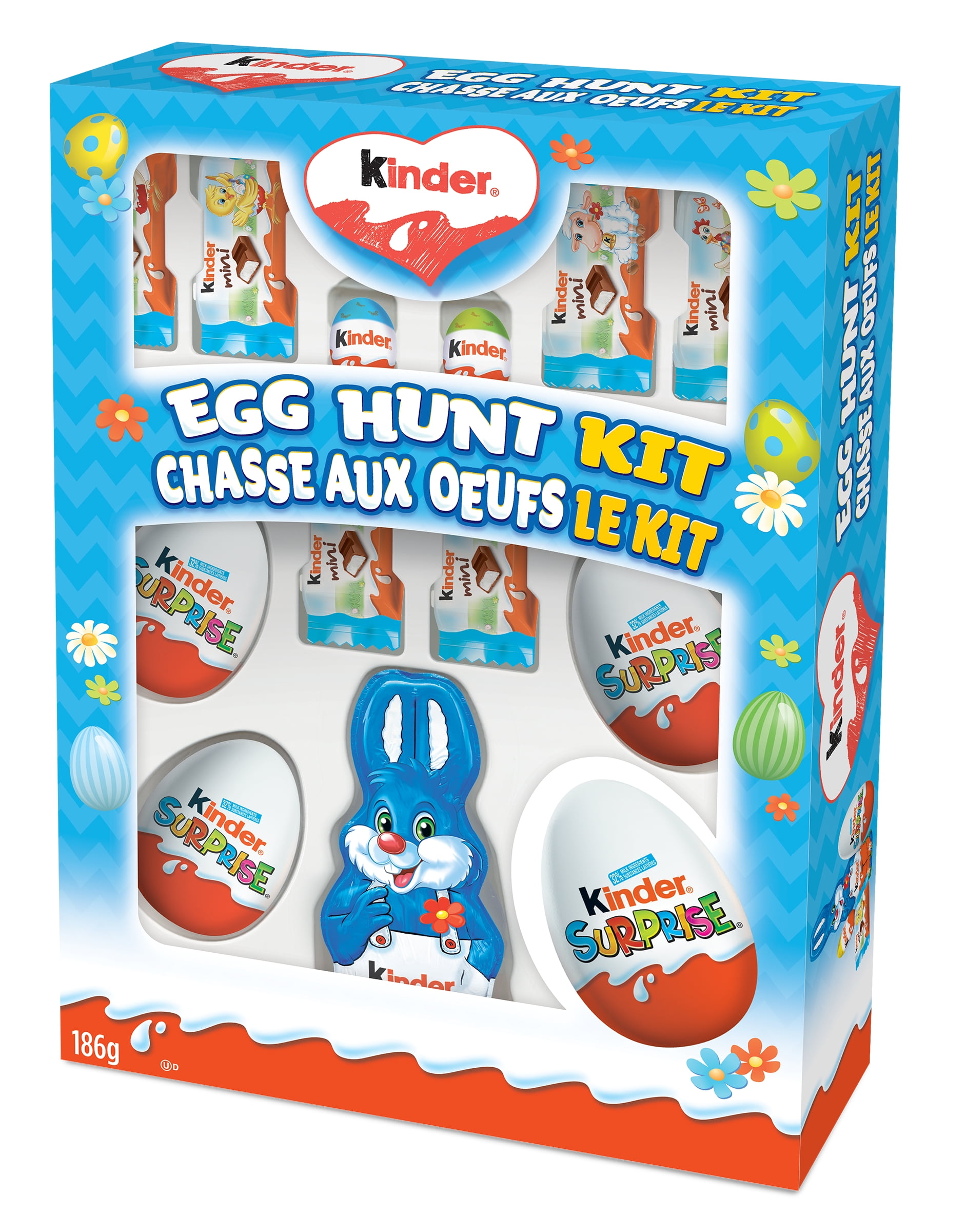 Kinder Easter Egg Hunt Kit (Classic), Easter Eggs with Surprise Kids ...