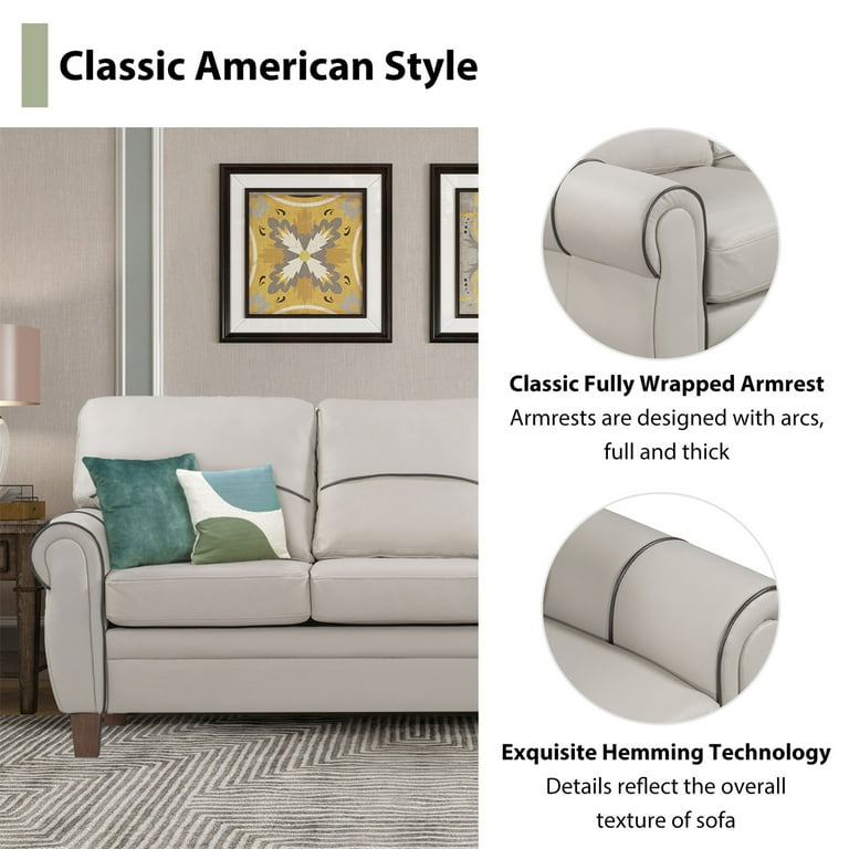 Classic American Sofa Set | Baci Living Room