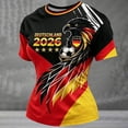 2026 Soccer Game Shirts for Women National Soccer Fan Shirts with Eagle ...
