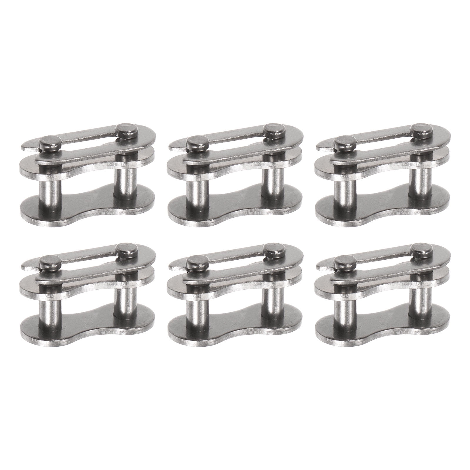 Uxcell 6Pack Chain Master Connector Link Roller 8mm Pitch Stainless ...