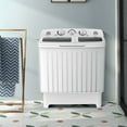 Free Shipping! Costway Portable Washing Machine Twin Tub Compact ...