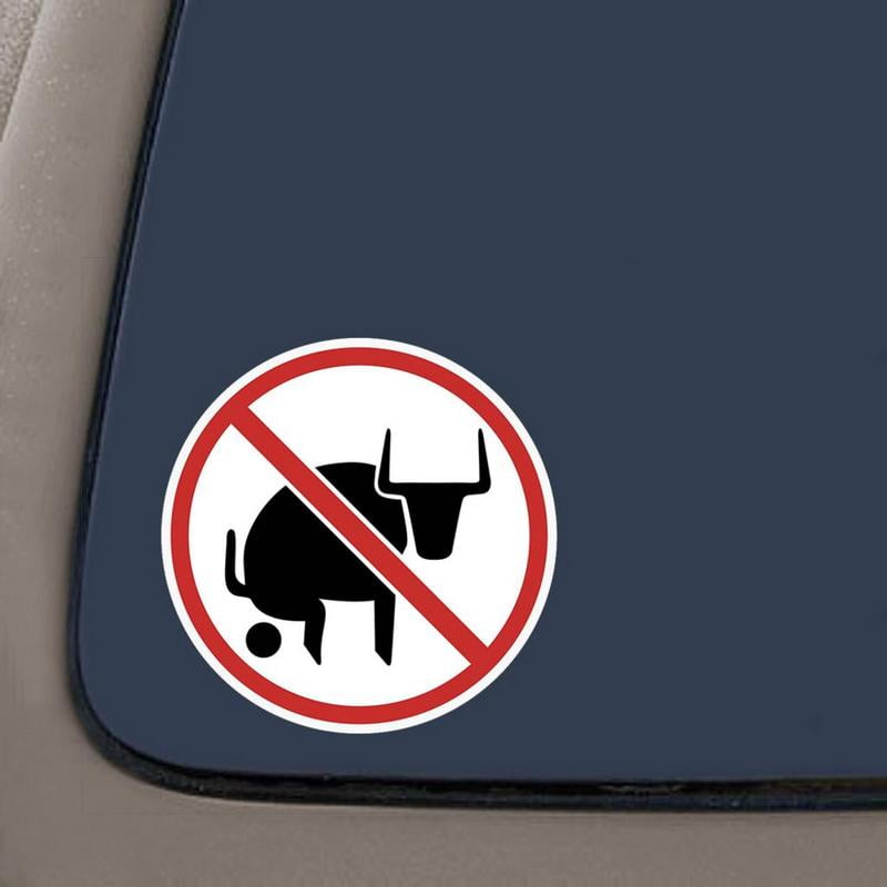 No BS Decal Sticker | 5-Inches in Diameter | Premium Air Release Vinyl ...