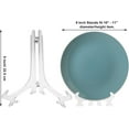 Set of 5 Clear Plastic Easels or Stand/Plate Holders - 9 Inch - Walmart.com