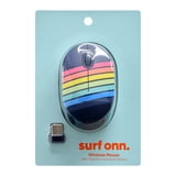 onn. Wireless Mouse with 5 Buttons and Scroll Wheel, 2.4 GHz with USB ...