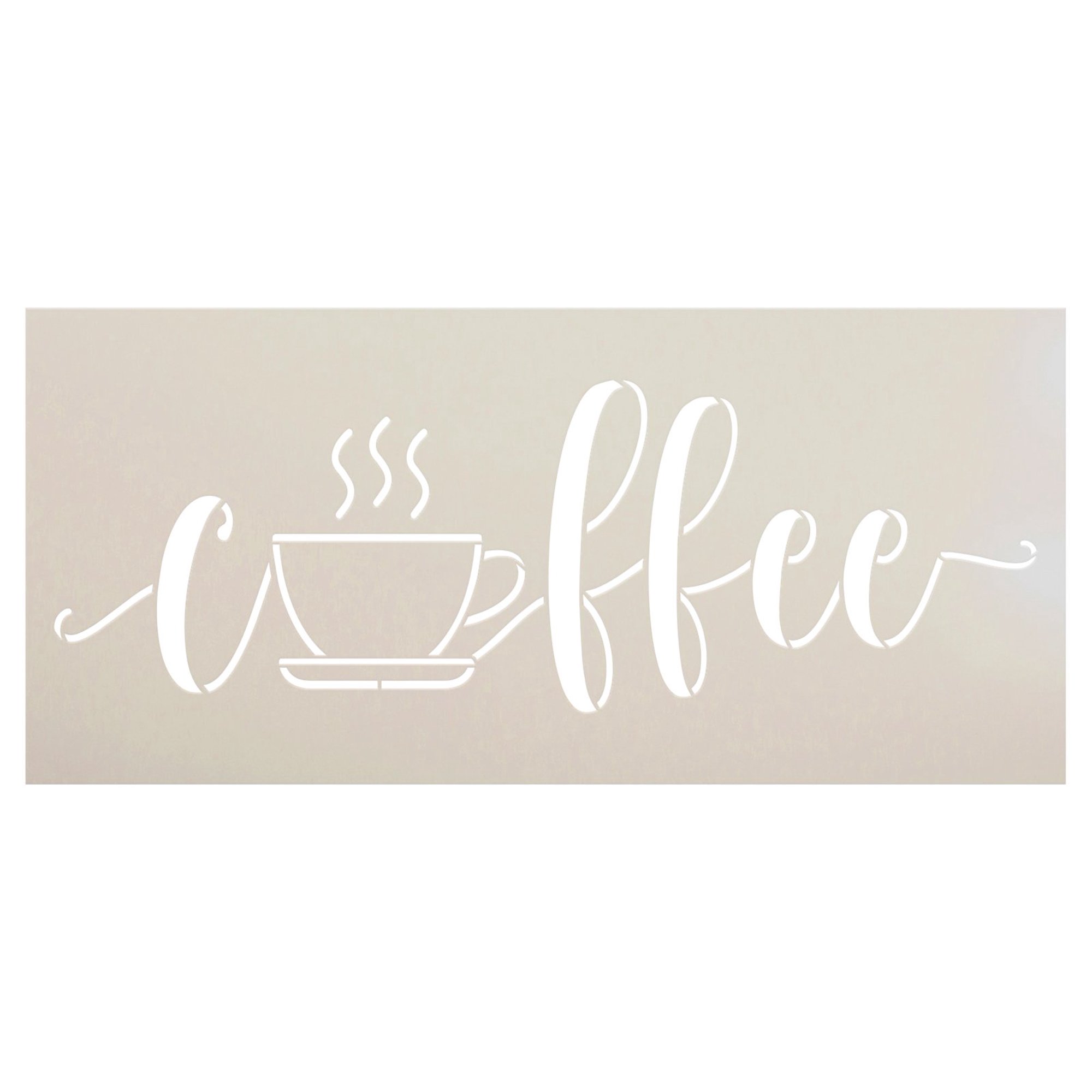 Coffee Cup Stencils Crafts