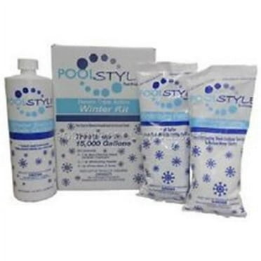 Robelle Dual-Action Winterizing Pool Treatment Kit, Winter Closing ...