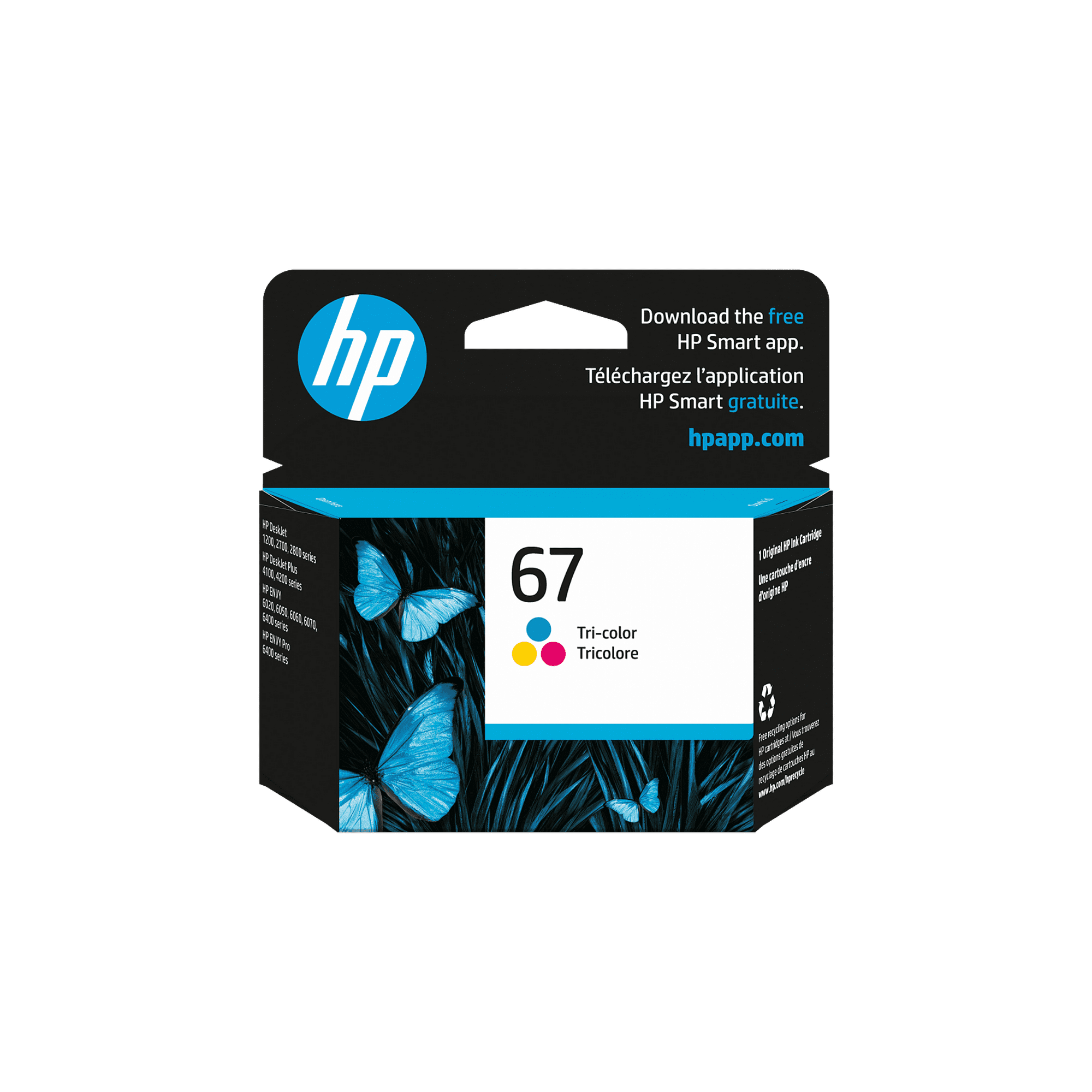 Click here for Hp 67 Tri-Color Original Ink Cartridge (3ym55an) prices