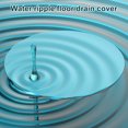 Farfi Floor Drain Cover Waterproof Wave Texture Good Resilience Good