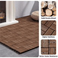 Renwick Pack of 27 Interlocking Deck Tiles, for Indoor Patio Garden ...