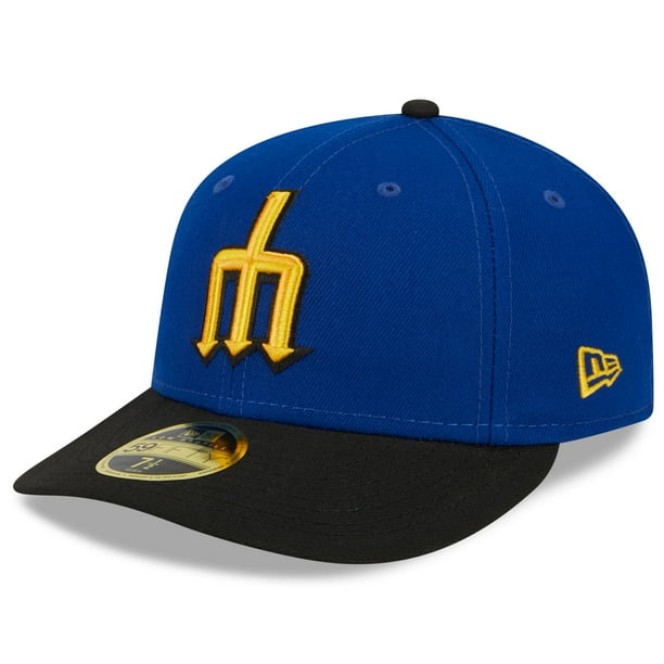Men's New Era Royal/Black Seattle Mariners 2023 City Connect Low ...