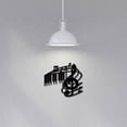 1pc Musical Note Iron Wall Signs Metal Art Wall Decoration for Living ...