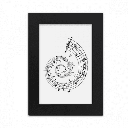 Musical Note Music Score Art Deco Fashion Desktop Photo Frame Picture ...