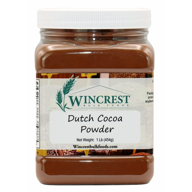 WinCrest Premium Dutch Processed Cocoa Powder - 1 Lb Tub - Walmart.com