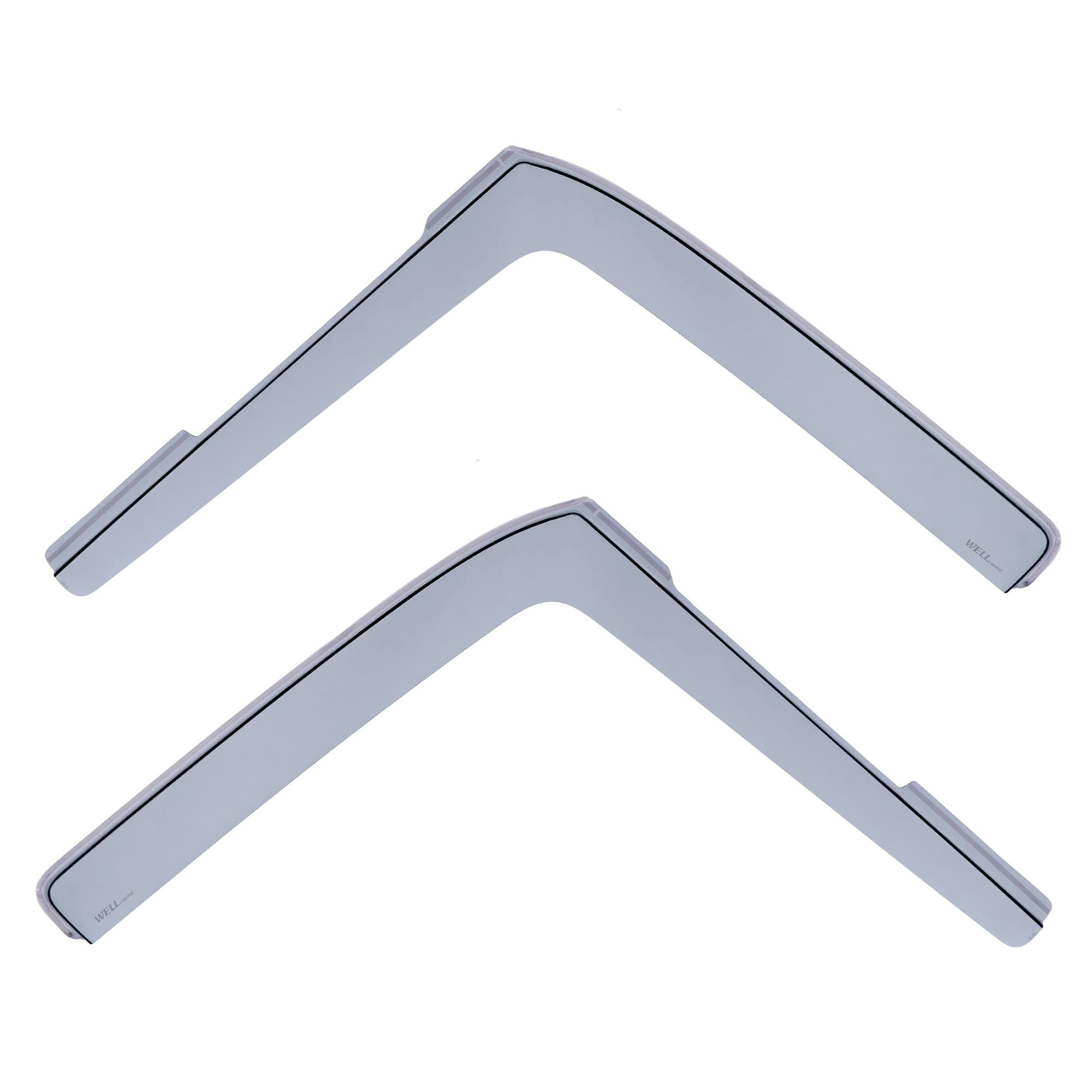 Wellvisors In-Channel Window Visors Wind Deflector Front Only for Ford ...