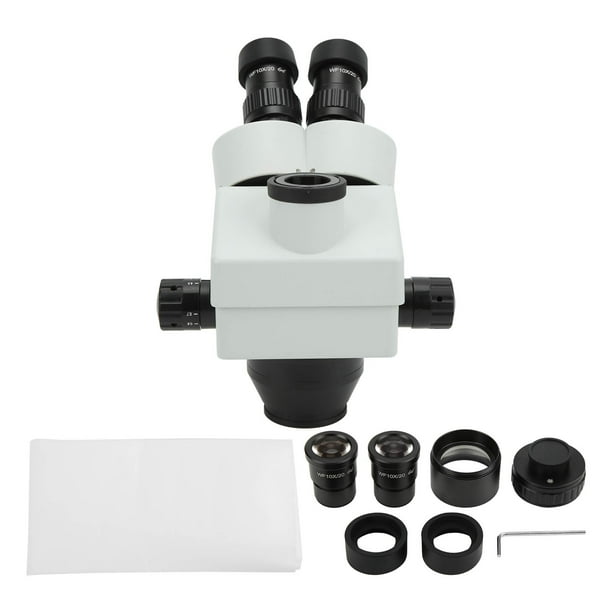 Trinocular Stereo Microscope Head,3.5X45X Zoom Stereo Microscope Stereo ...