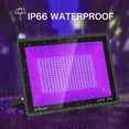 4 Pack 200W LED Flood Black Lights,395nm to 405nm UV Outdoor Flood High ...