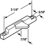 Prime-Line Products S 4600 Vinyl Sliding Window Vent Stop (Pack of 2 ...