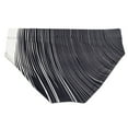 Mens Swimwear Men Sexy Drawstring Stripe Printed Fitted Beach Swim