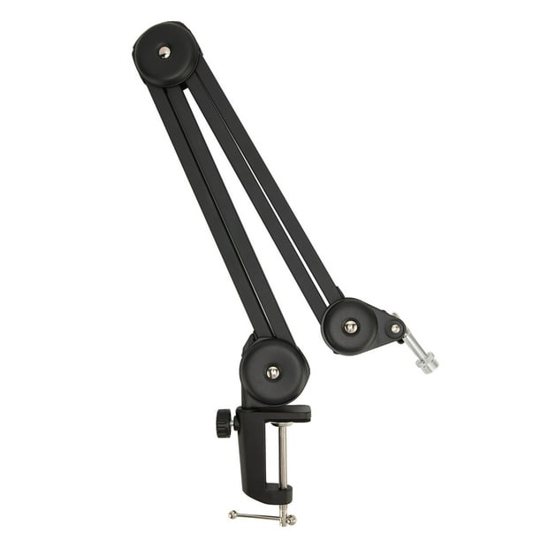 Microphone Arm Stand Space Saving Iron Short Adjustable Microphone Arm ...