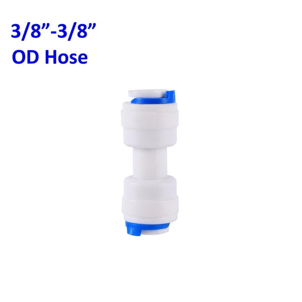 1/4" 3/8" Od Hose Tube Reverse Osmosis Aquarium Quick Fittings Ro Water ...