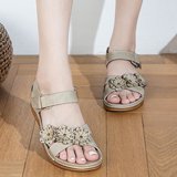 Earth Spirit Comfortable Walking Women's Wedge Sandals, Beach Flowers ...