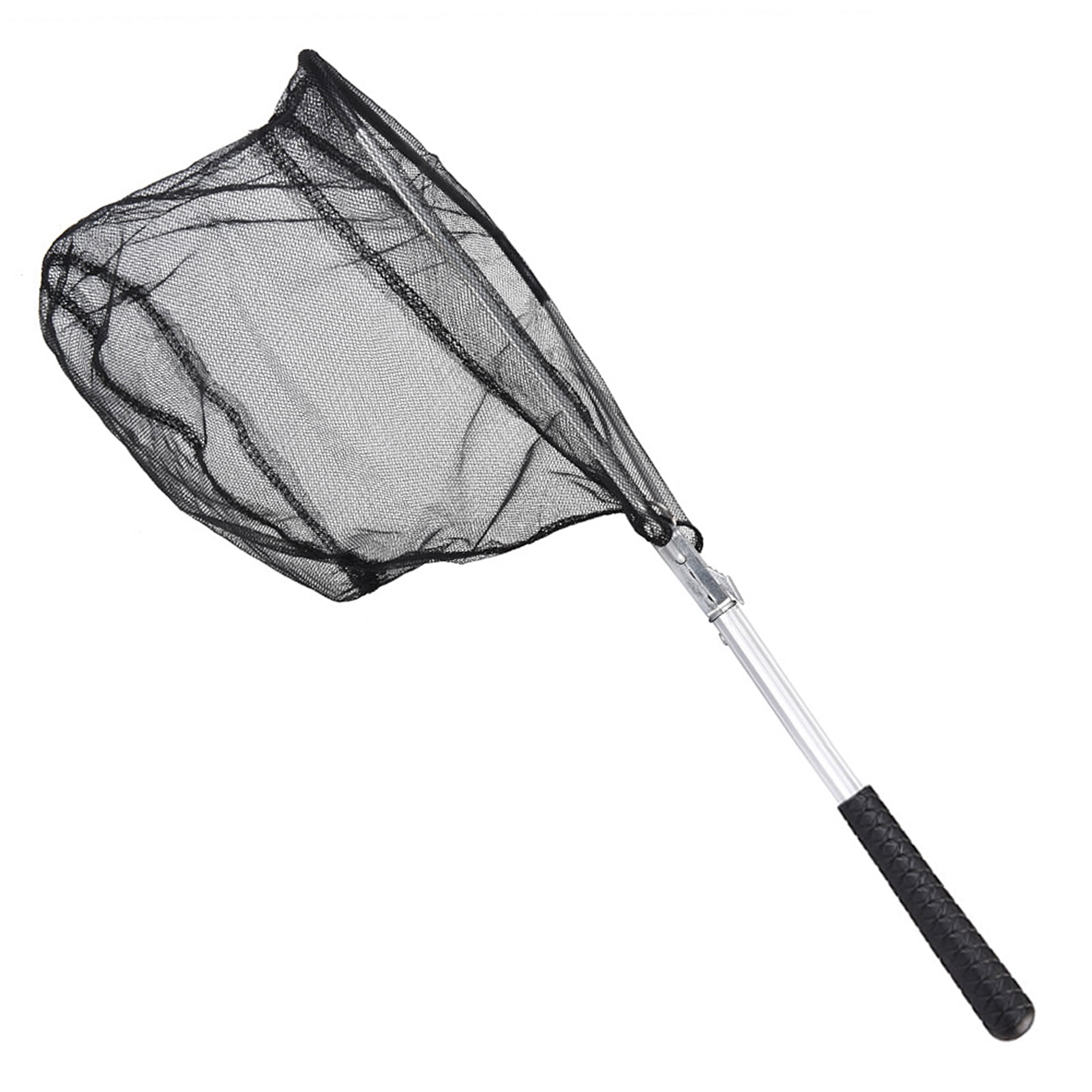 Carevas Folding Fish Landing Net Collapsible Triangular Fly Fishing Net ...